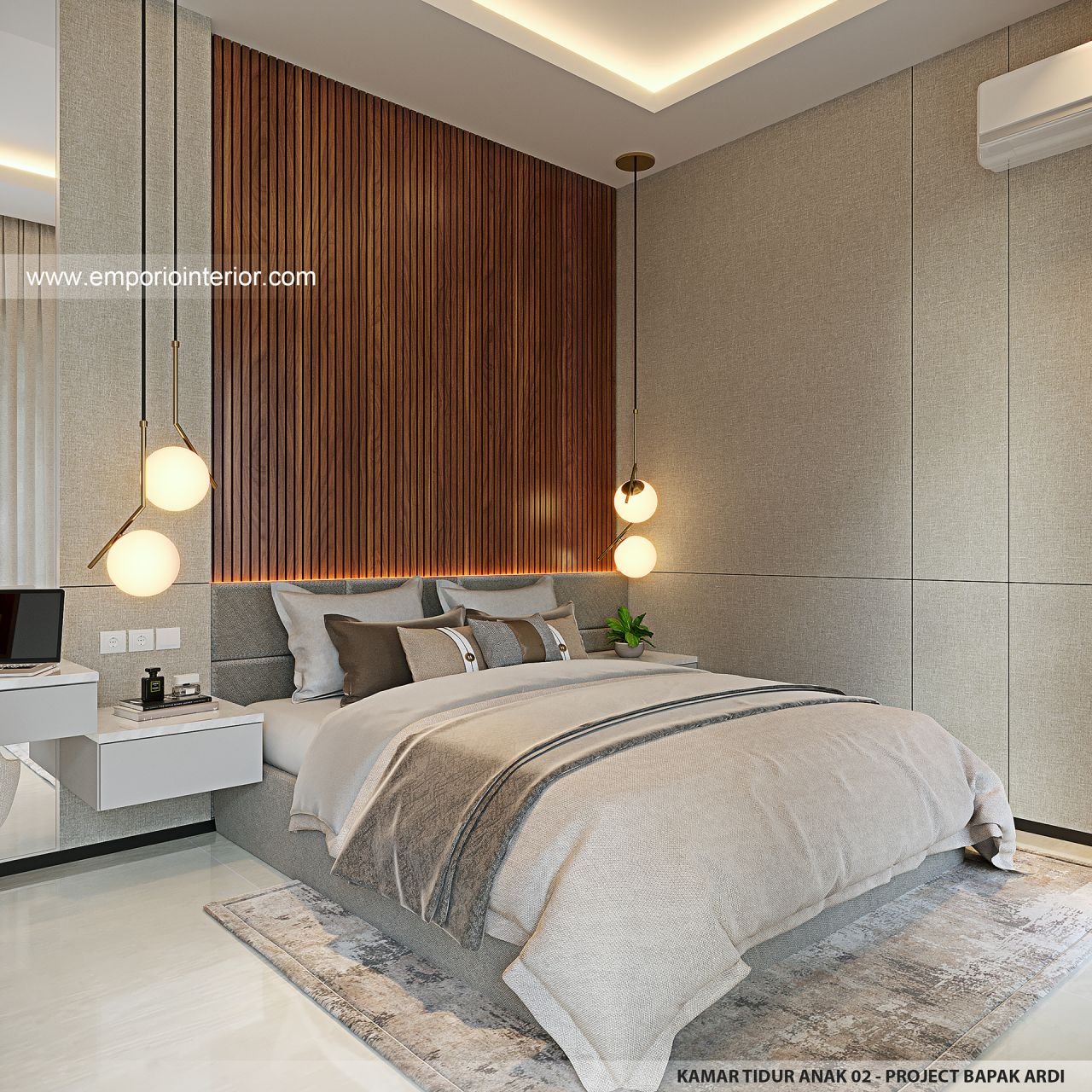 Ide Desain Interior Rumah Modern di Semarang: Desain Interior Kamar ...