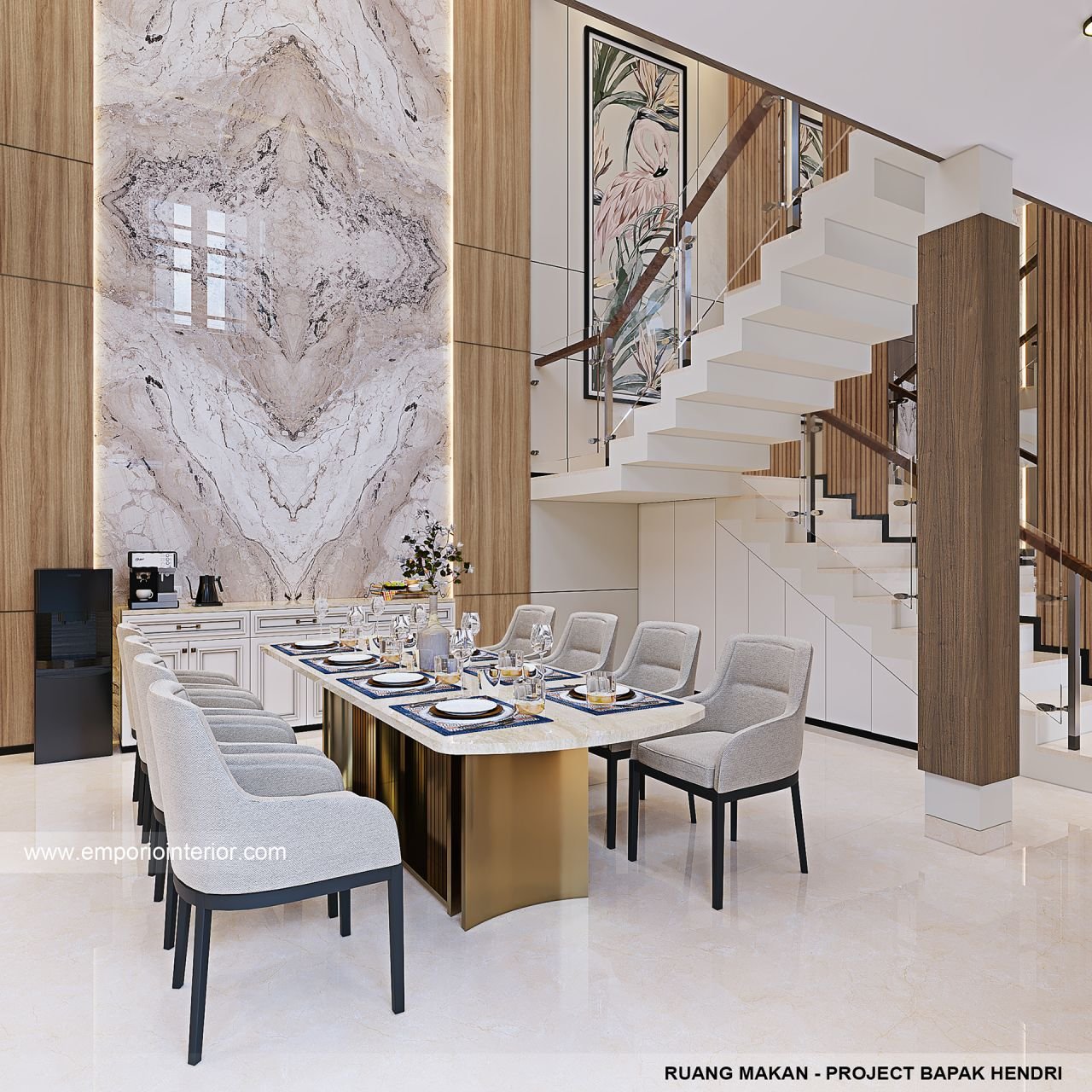 Inspirasi Desain Interior Rumah Bapak Hnr Di Palembang Desain Interior