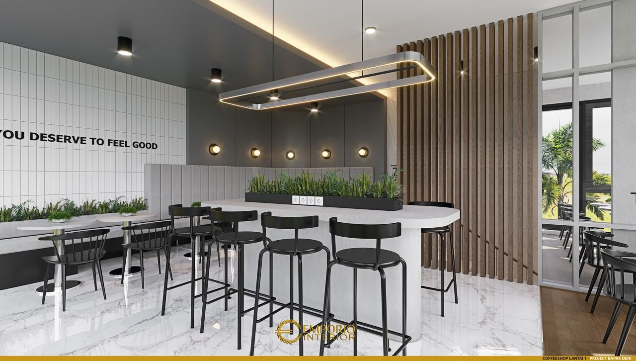 Desain Interior Coffee Shop Bapak Deni Di Karawang Jawa Barat Desain ...